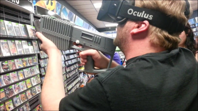 Oculus Rift Gun Peripheral Delivers Realistic FPS Experience | Oculus ...